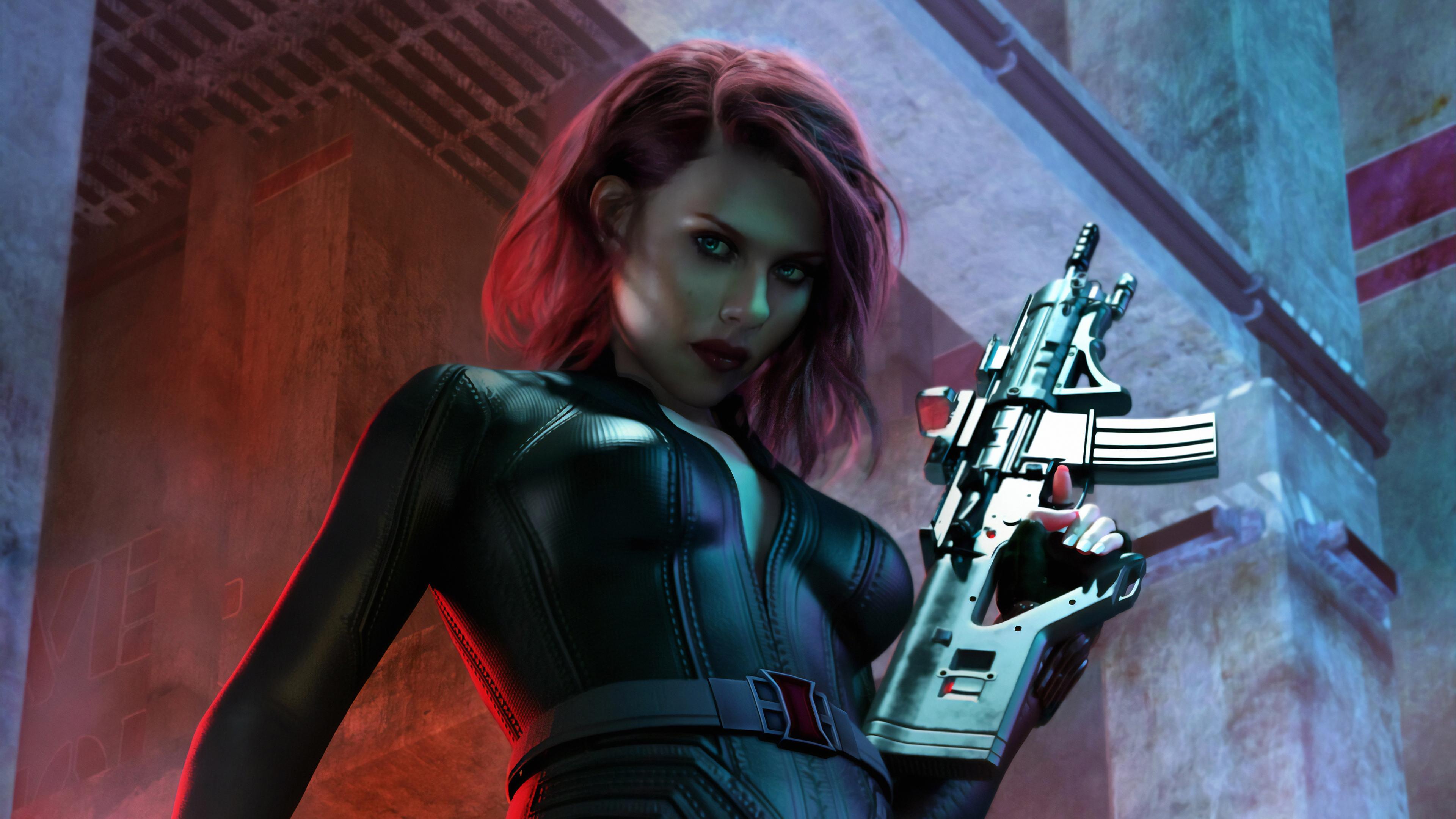 Black Widow PC Wallpapers - Top Free Black Widow PC Backgrounds ...