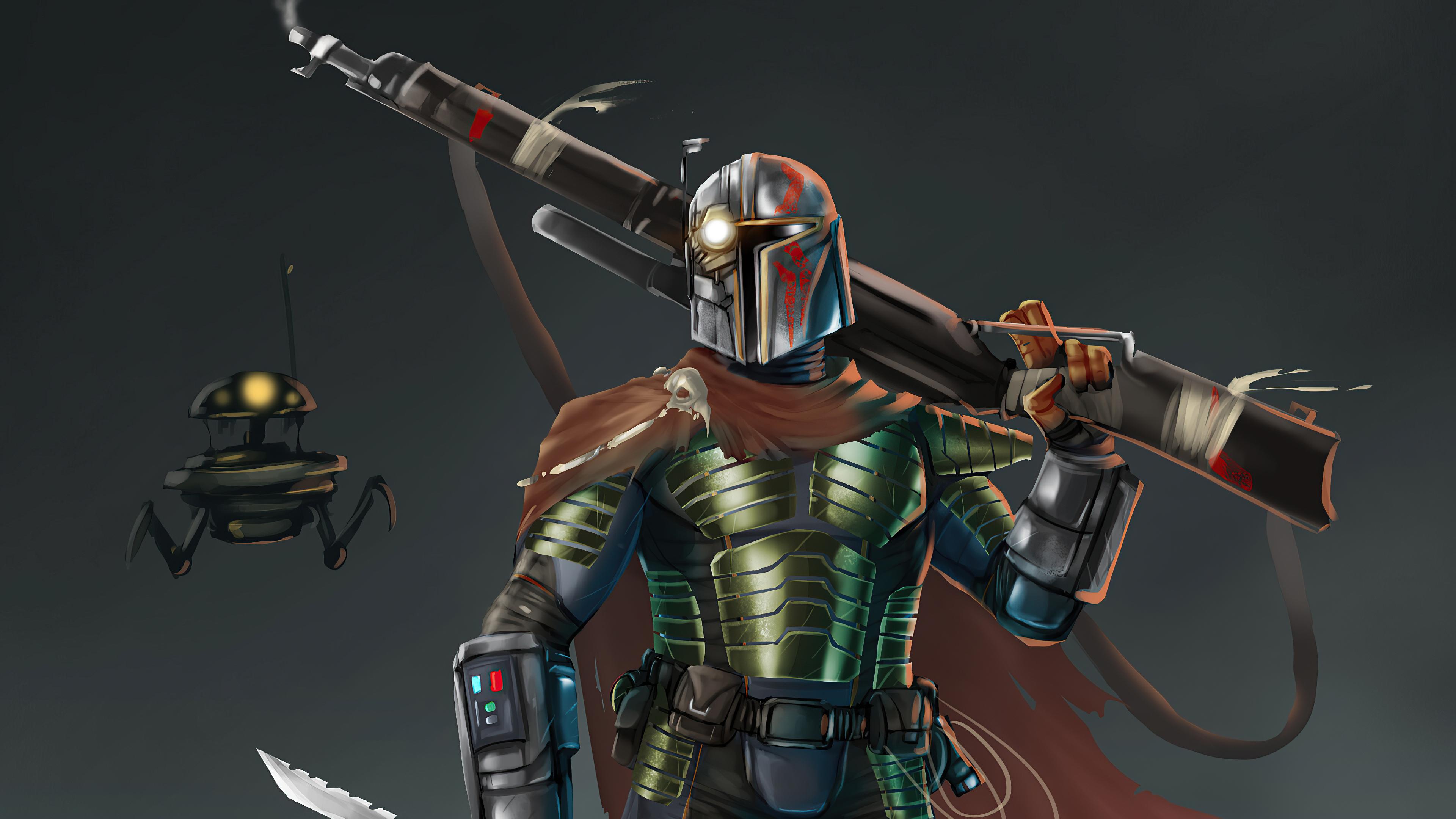 Mandalorian Warrior Wallpapers - Top Free Mandalorian Warrior ...