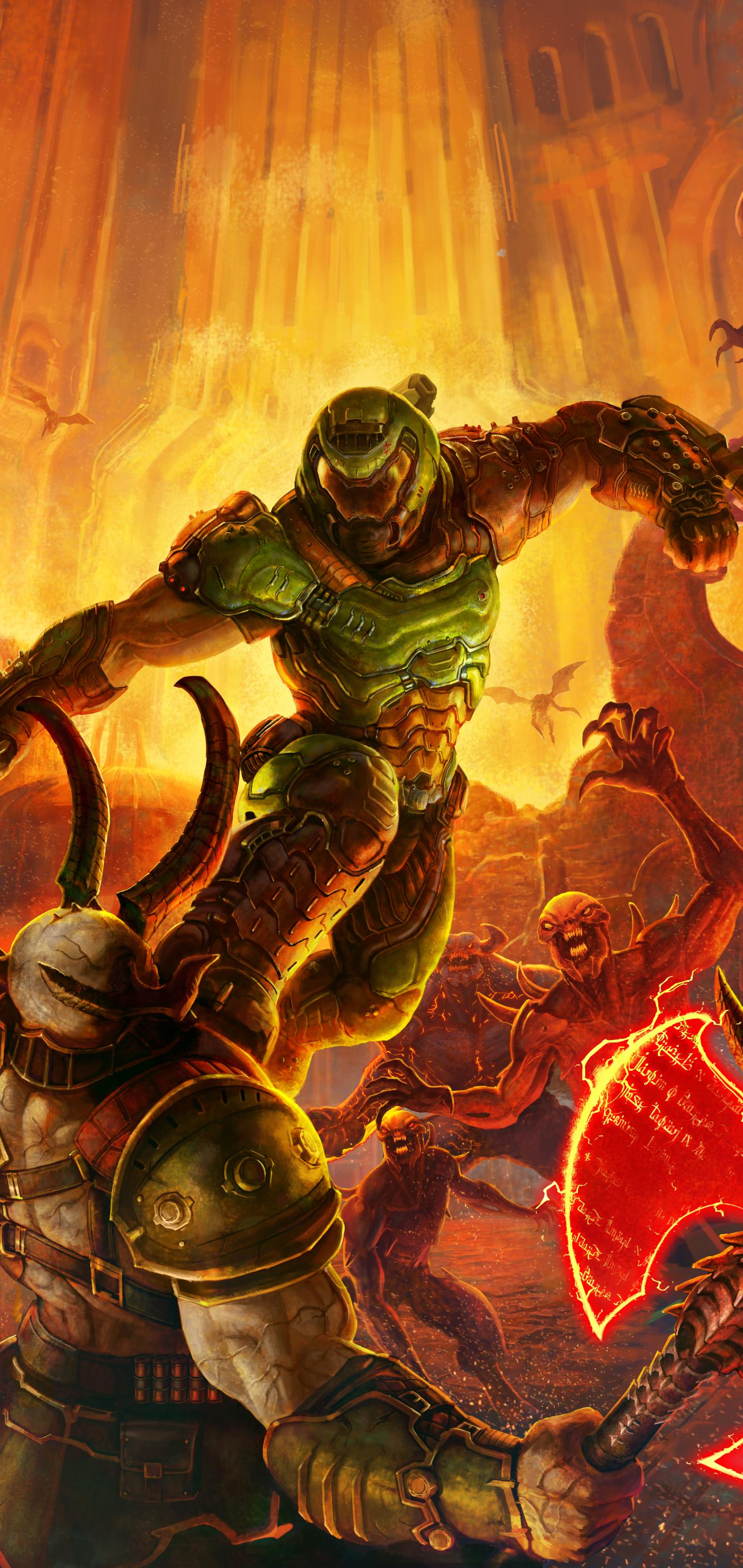 Doom Mobile Wallpapers - Top Free Doom Mobile Backgrounds - WallpaperAccess