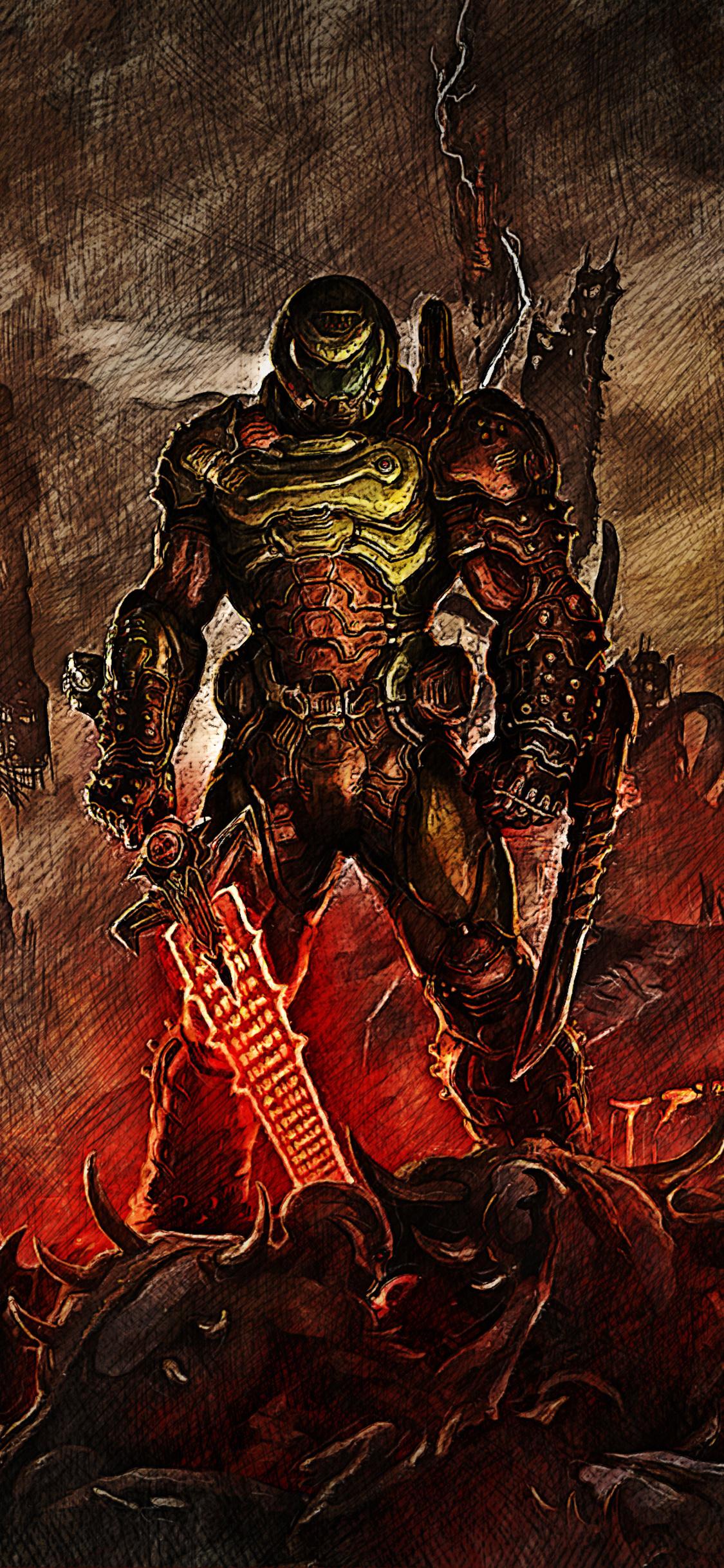 Doom Mobile Wallpapers - Top Free Doom Mobile Backgrounds - WallpaperAccess