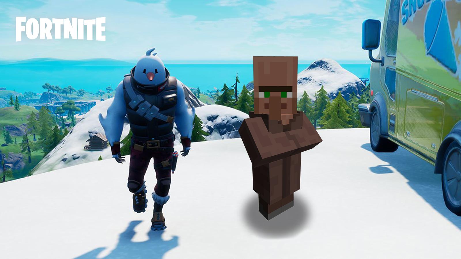 Fortnite and Minecraft Wallpapers - Top Free Fortnite and Minecraft ...