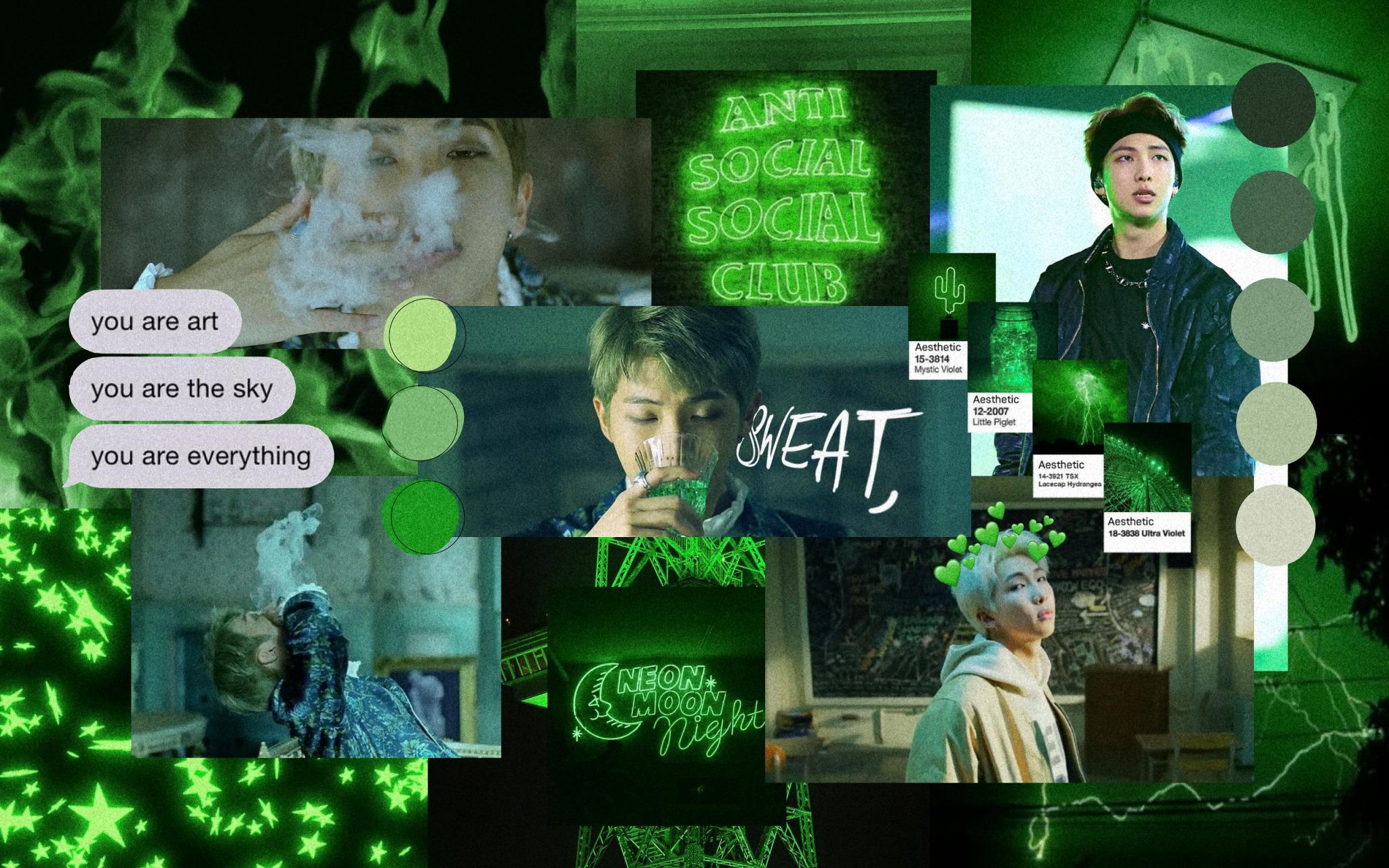 Namjoon Aesthetic Desktop Wallpapers - Top Free Namjoon Aesthetic ...