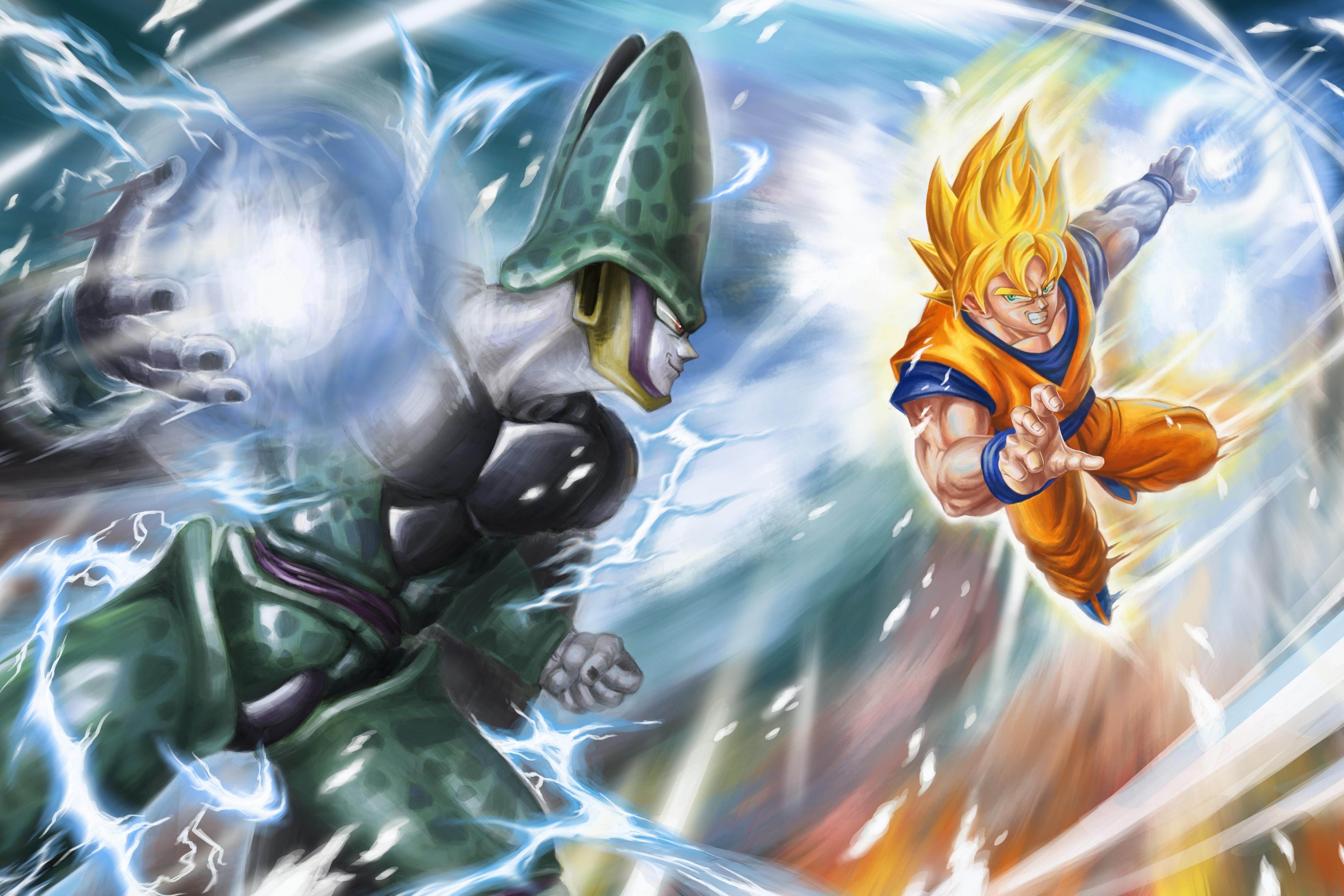 Goku Fighting Wallpapers - Top Free Goku Fighting Backgrounds ...
