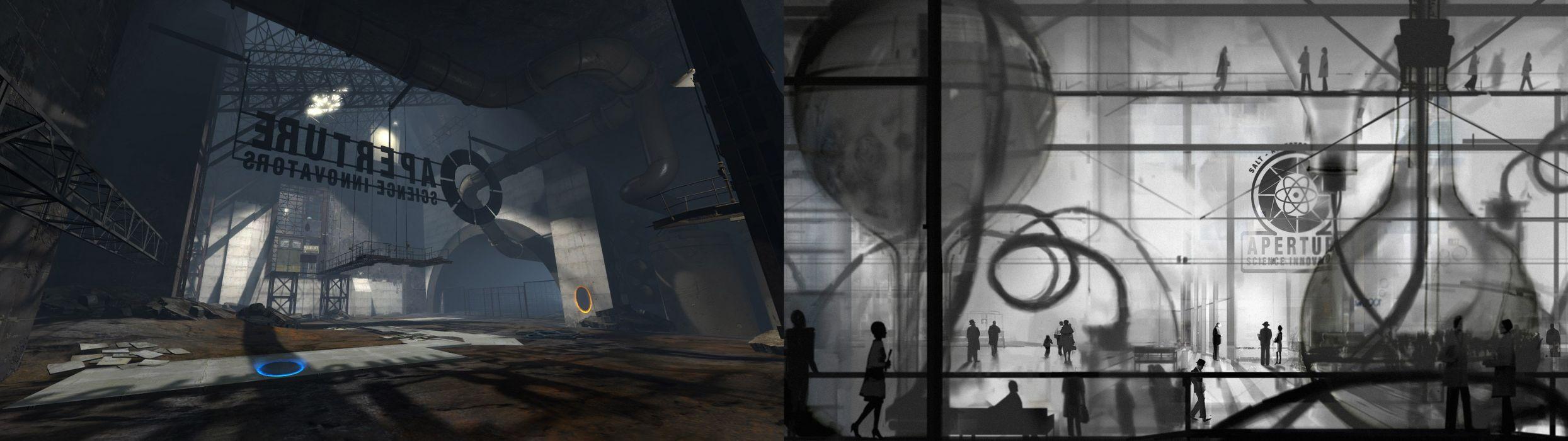 Portal 2 Dual Screen Wallpapers - Top Free Portal 2 Dual Screen ...