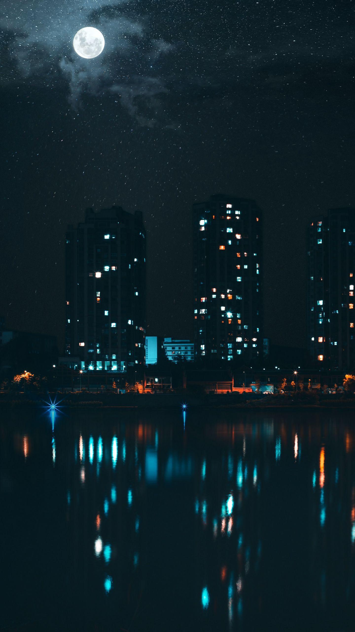 Moonlight City Wallpapers - Top Free Moonlight City Backgrounds ...