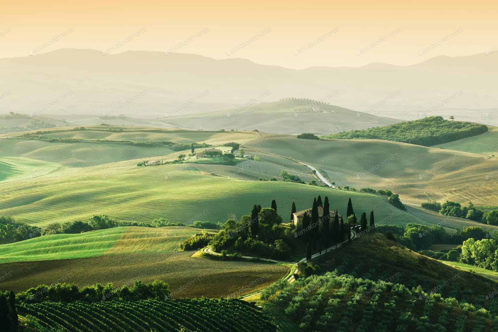 Tuscan Landscape Wallpapers - Top Free Tuscan Landscape Backgrounds ...