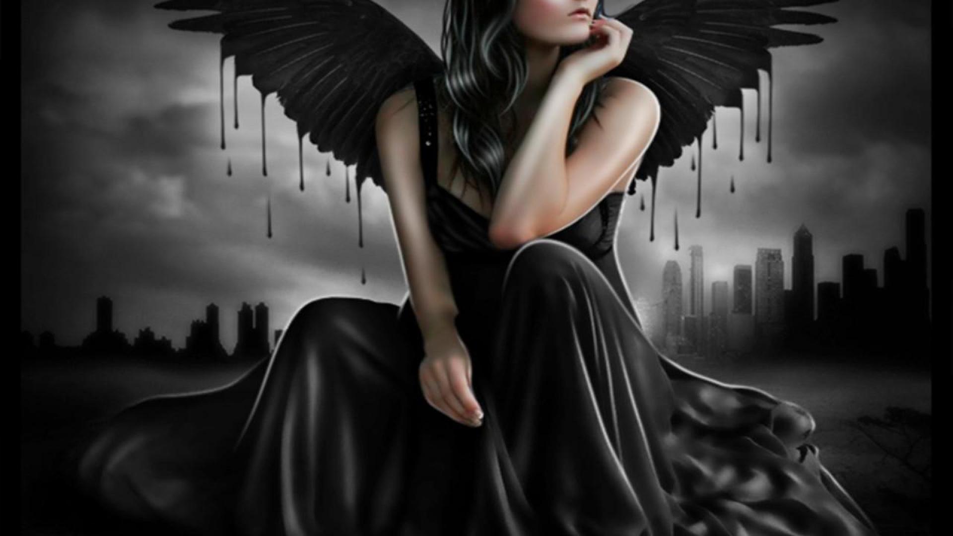 Dark Art Gothic Angel Wallpapers - Top Free Dark Art Gothic Angel ...