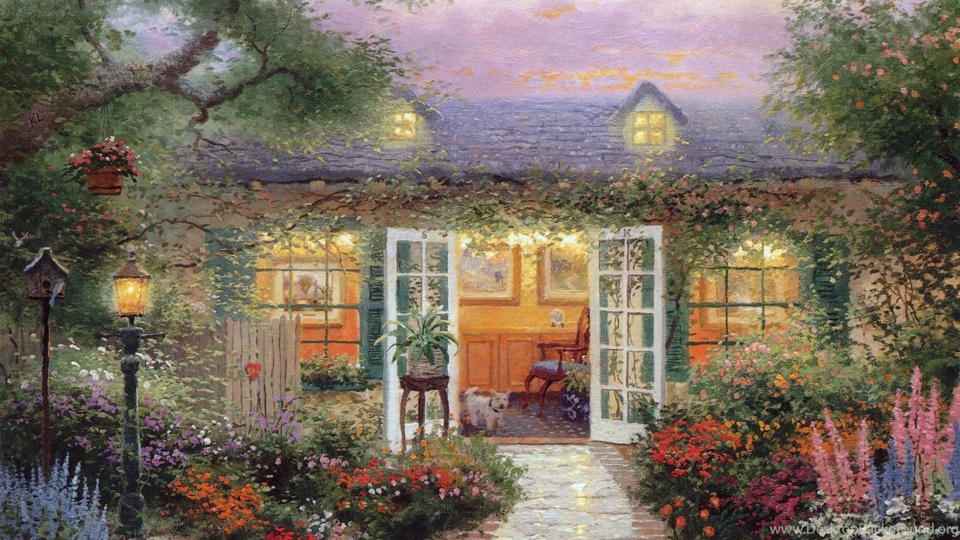 Thomas Kinkade Summer Wallpapers - Top Free Thomas Kinkade Summer ...