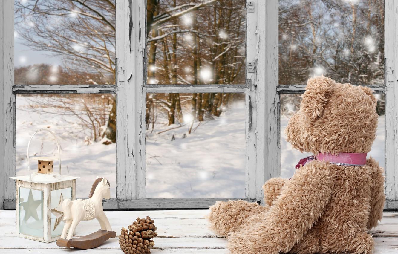 Winter Teddy Bears Wallpapers - Top Free Winter Teddy Bears Backgrounds ...
