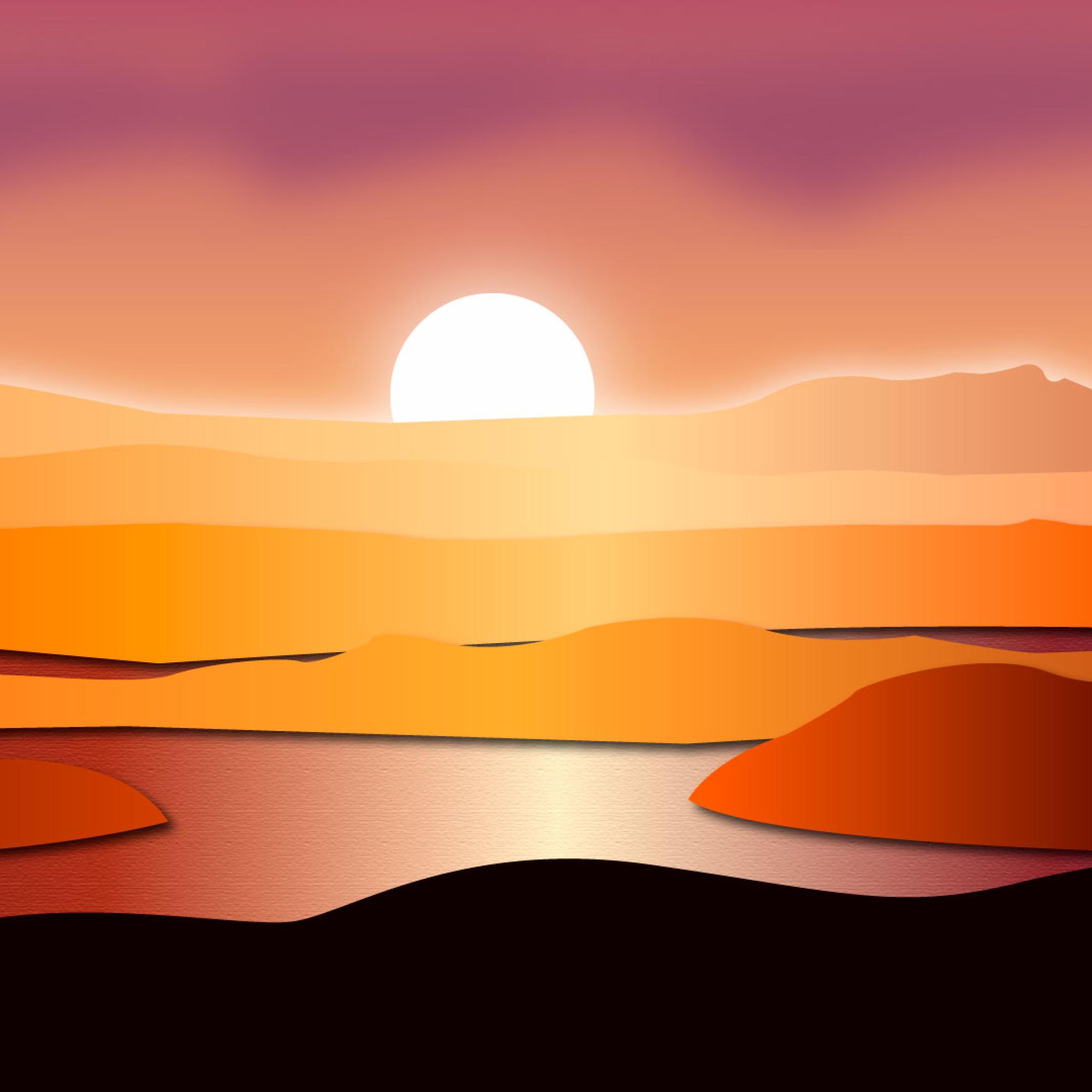 Digital Sunrise Wallpapers - Top Free Digital Sunrise Backgrounds ...