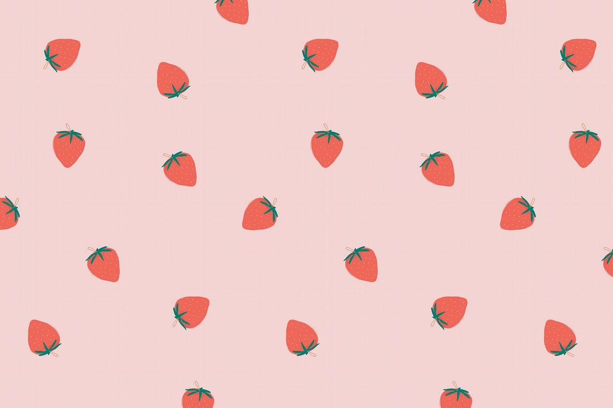 Pastel Strawberry Wallpapers - Top Free Pastel Strawberry Backgrounds ...