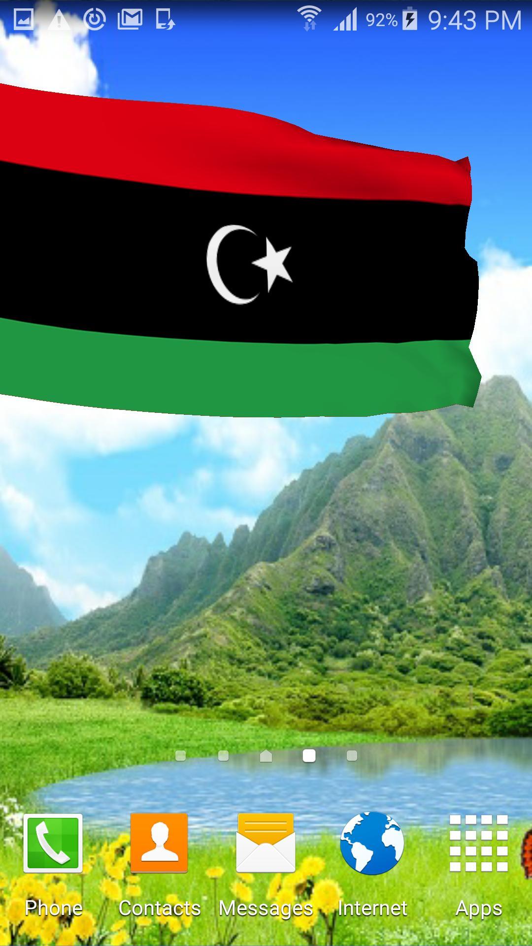 Libya Flag Wallpapers - Top Free Libya Flag Backgrounds - WallpaperAccess