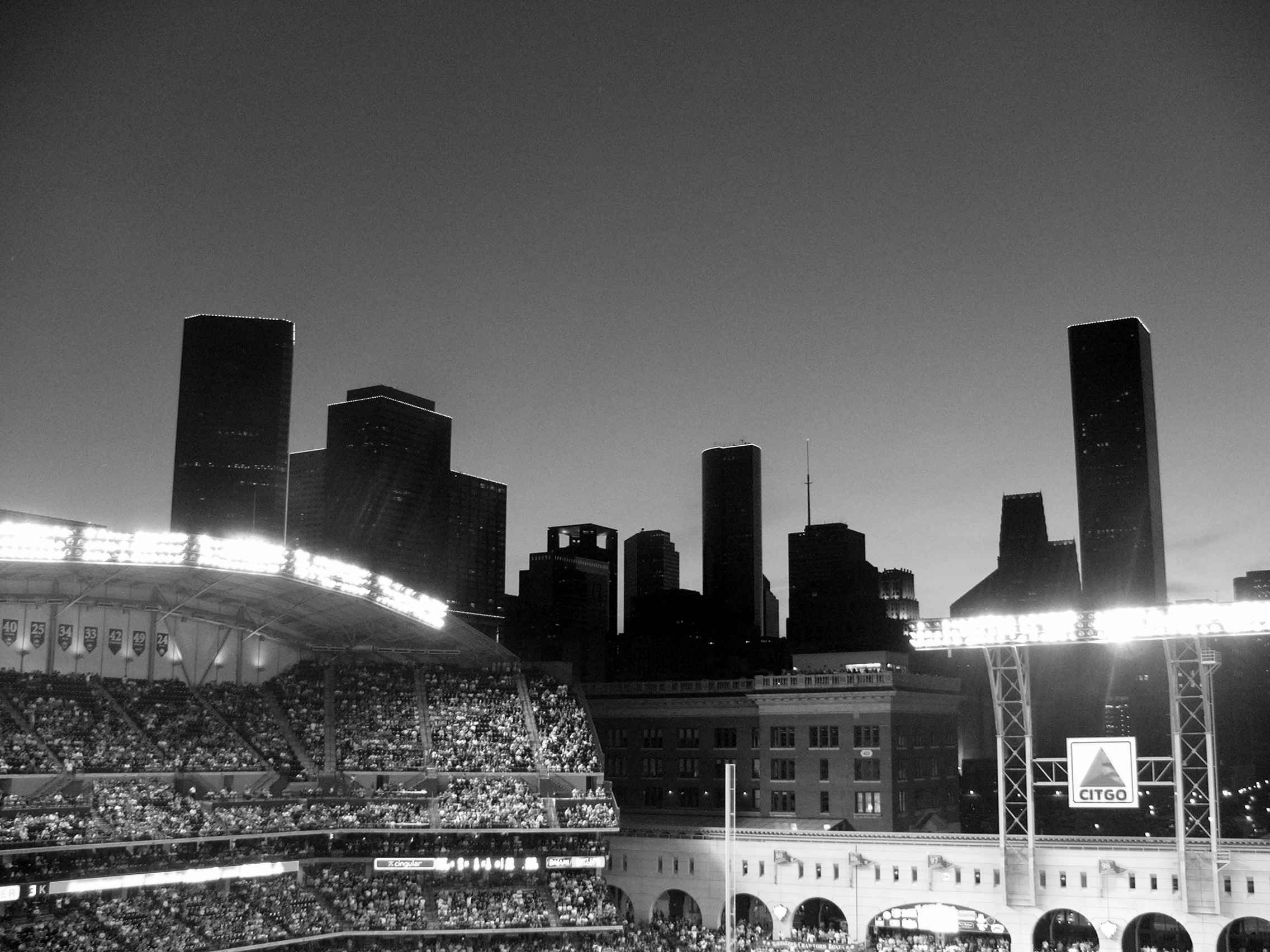 Downtown Houston Skyline Wallpapers - Top Free Downtown Houston Skyline ...
