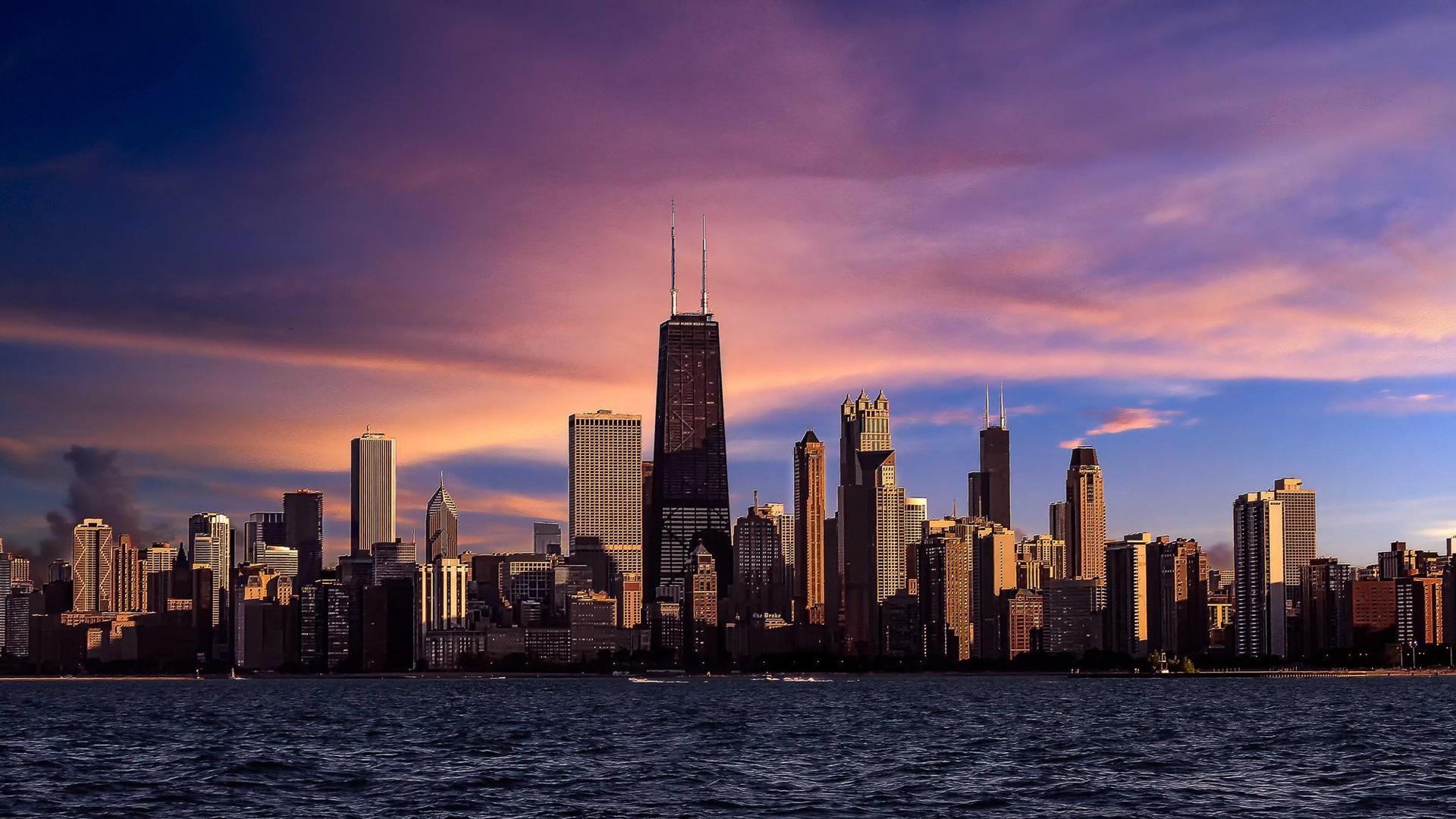 1920X1080 Chicago Skyline Wallpapers - Top Free 1920X1080 Chicago ...