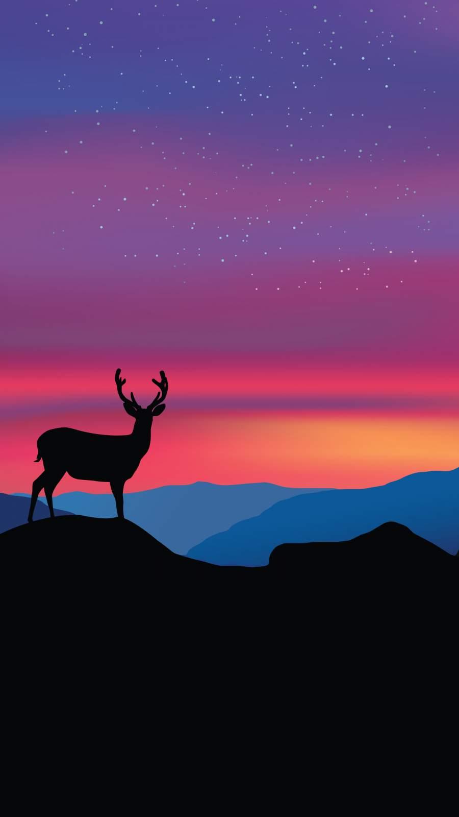 Deer Sunset Wallpapers - Top Free Deer Sunset Backgrounds - WallpaperAccess
