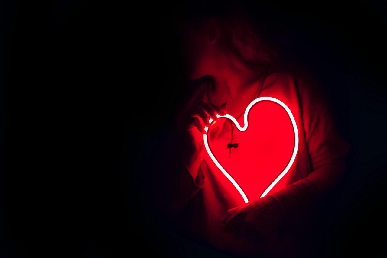 Neon Heart Desktop Wallpapers - Top Free Neon Heart Desktop Backgrounds ...