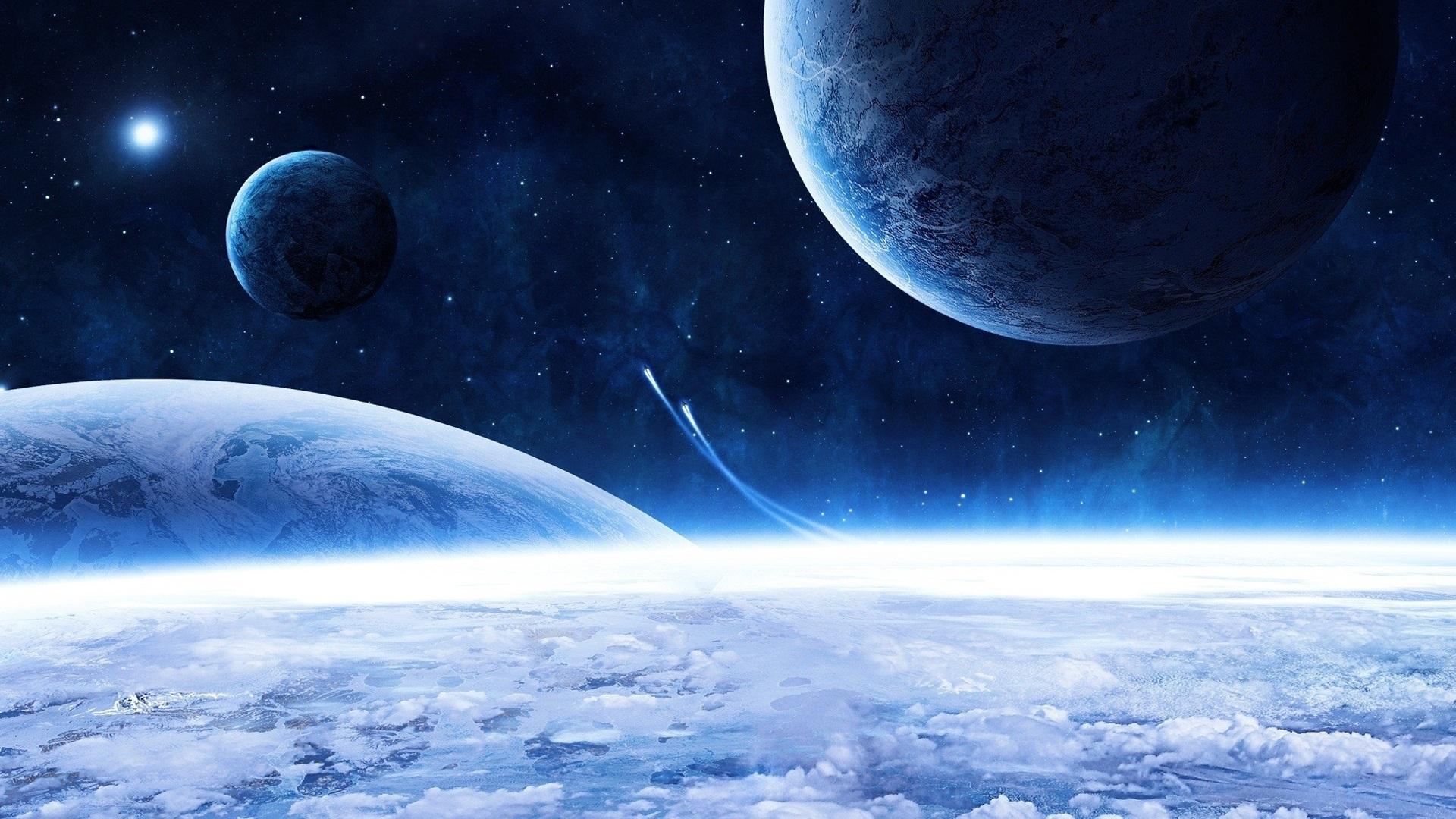Awesome Blue Space Wallpapers - Top Free Awesome Blue Space Backgrounds ...