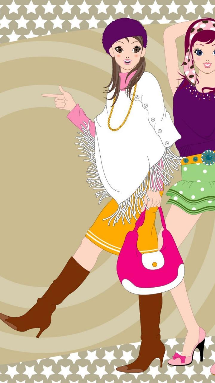 Fashion Cartoon Wallpapers - Top Free Fashion Cartoon Backgrounds ...