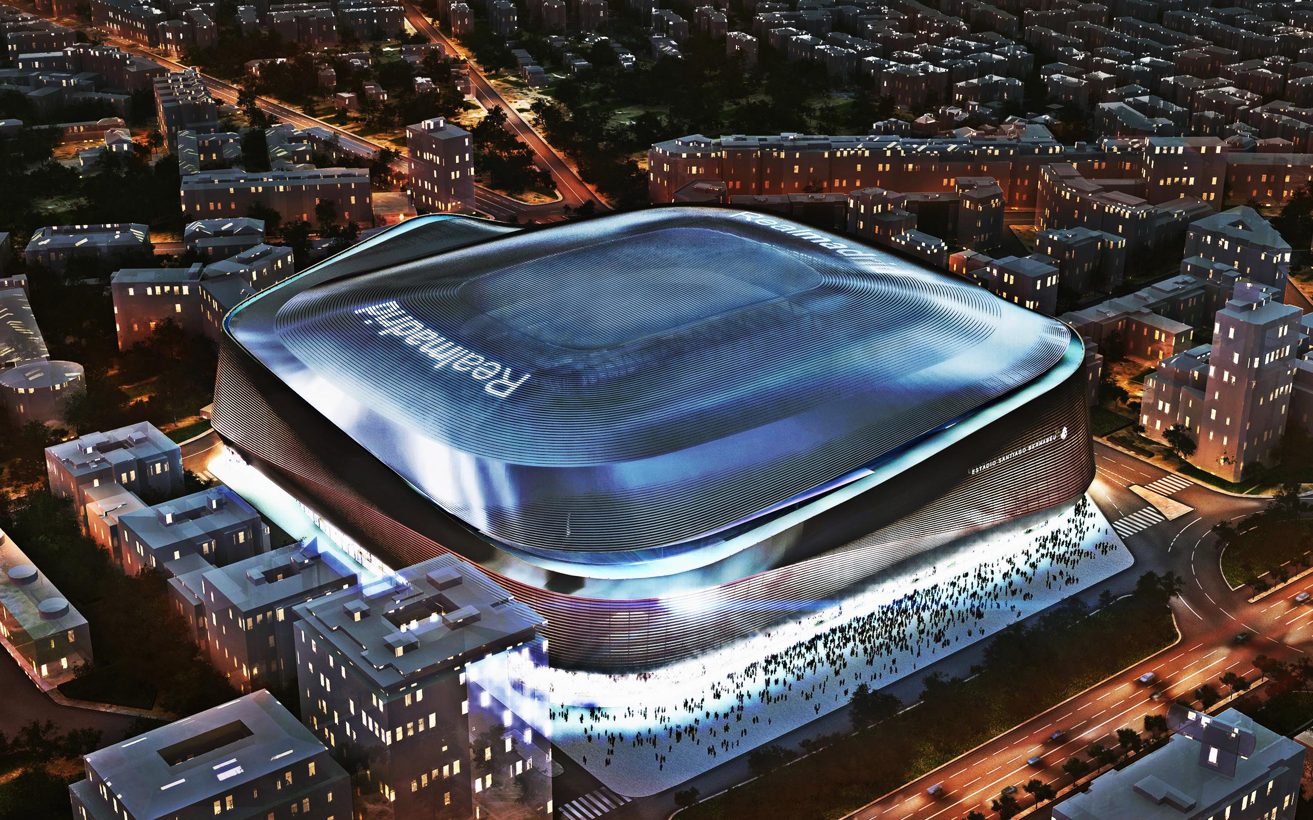 Santiago Bernabeu Stadium Wallpapers - Top Free Santiago Bernabeu ...