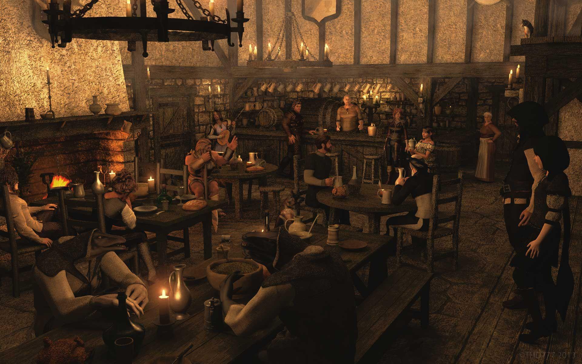 Medieval Tavern Wallpapers - Top Free Medieval Tavern Backgrounds ...