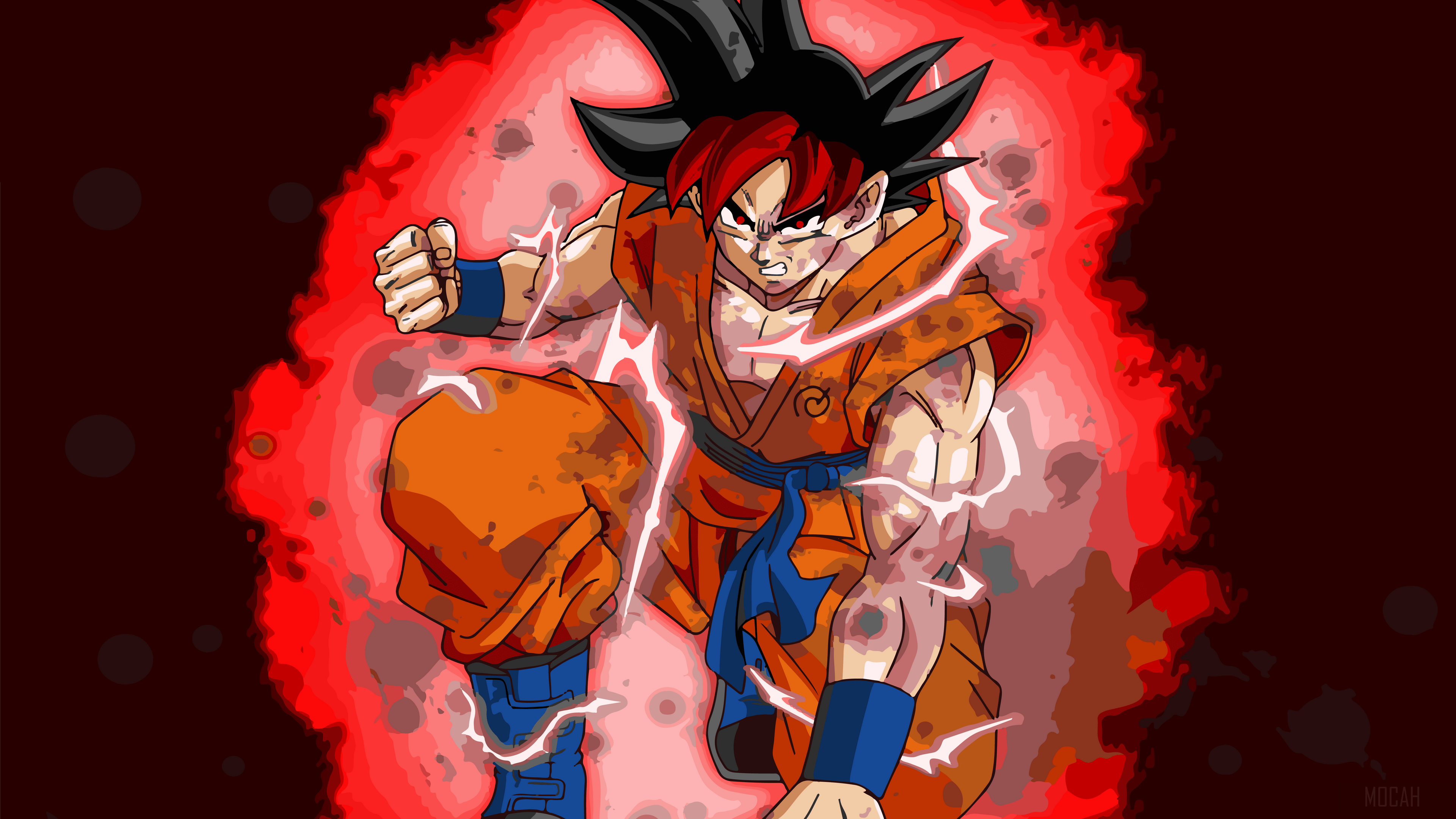 Dragon Ball Red Wallpapers - Top Free Dragon Ball Red Backgrounds ...