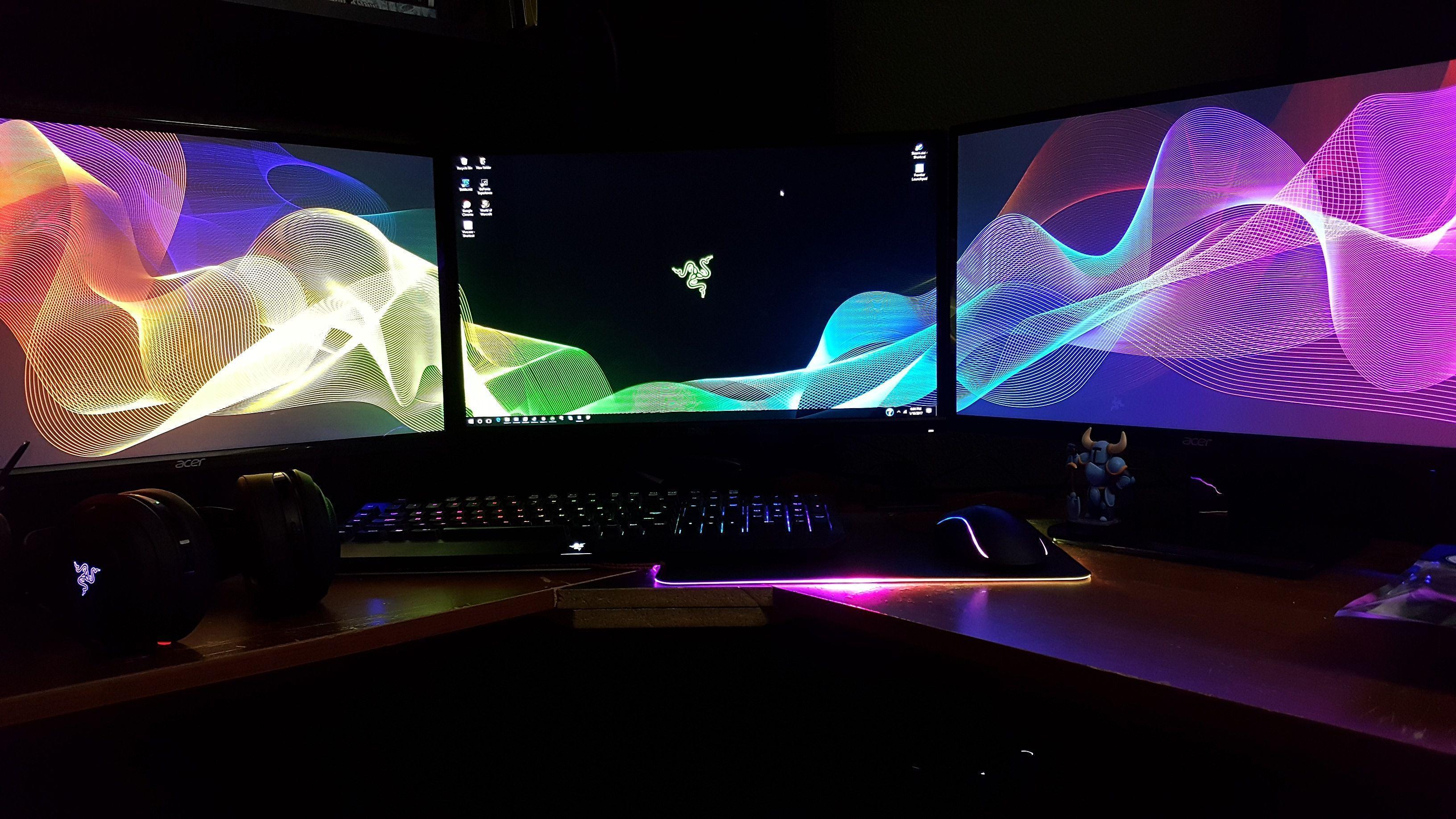 Razer Dual Monitor Wallpapers - Top Free Razer Dual Monitor Backgrounds ...