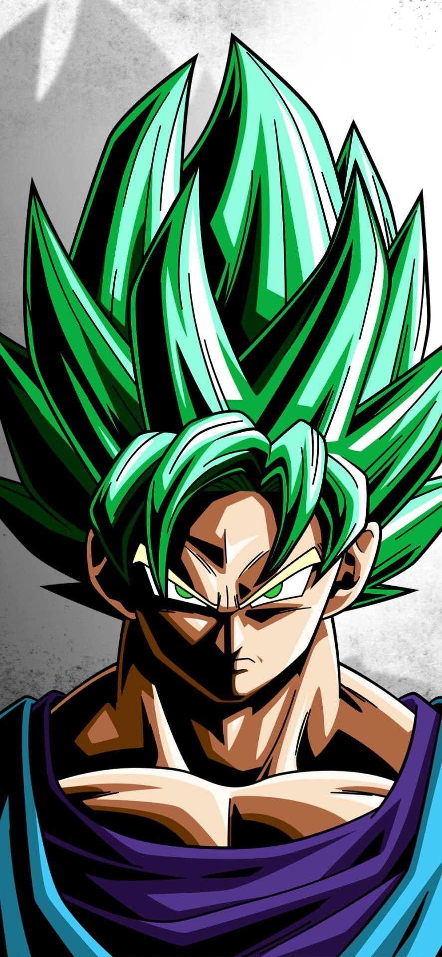 Goku Green Wallpapers - Top Free Goku Green Backgrounds - WallpaperAccess