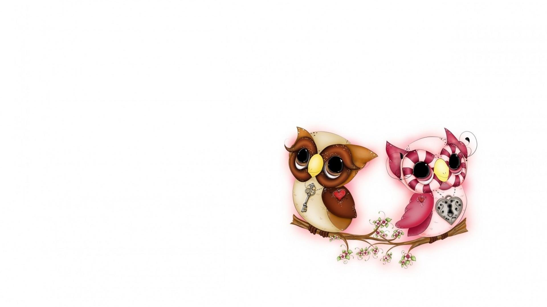 Cute Cartoon Owl Computer Wallpapers - Top Free Cute Cartoon Owl ...