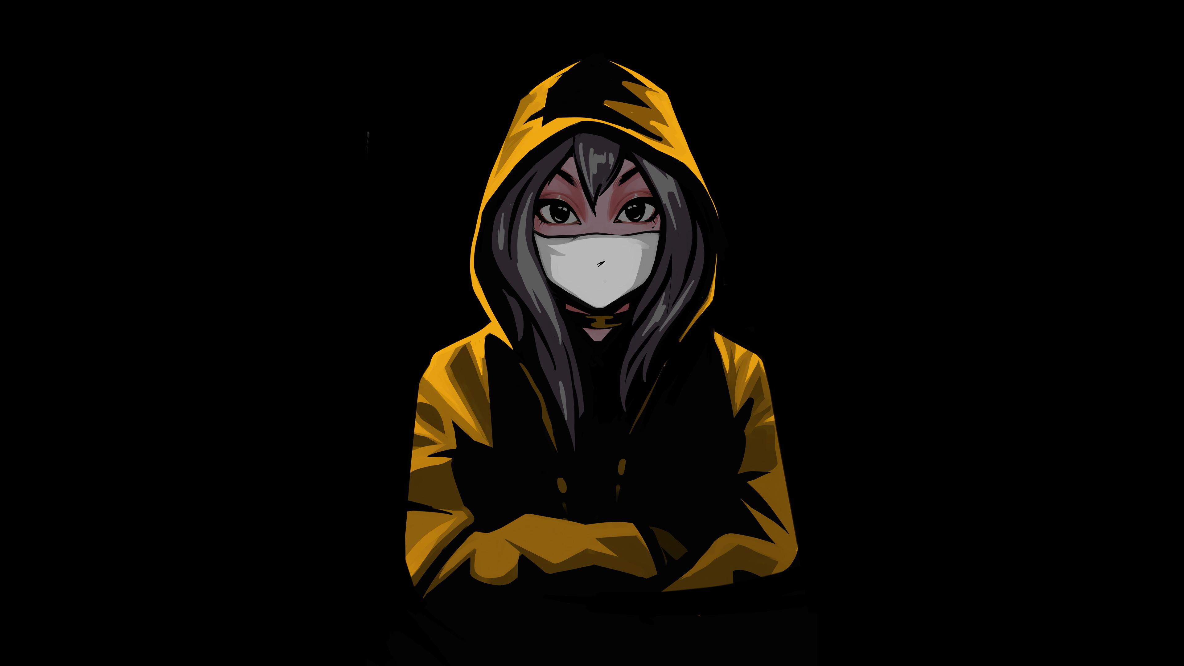 Anime Girl with Mask Wallpapers - Top Free Anime Girl with Mask ...