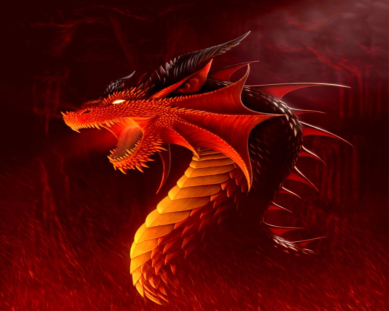 Red Dragon PC Wallpapers - Top Free Red Dragon PC Backgrounds ...