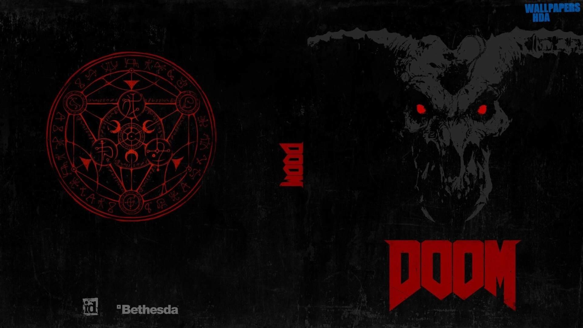 Doom Logo Wallpapers - Top Free Doom Logo Backgrounds - WallpaperAccess