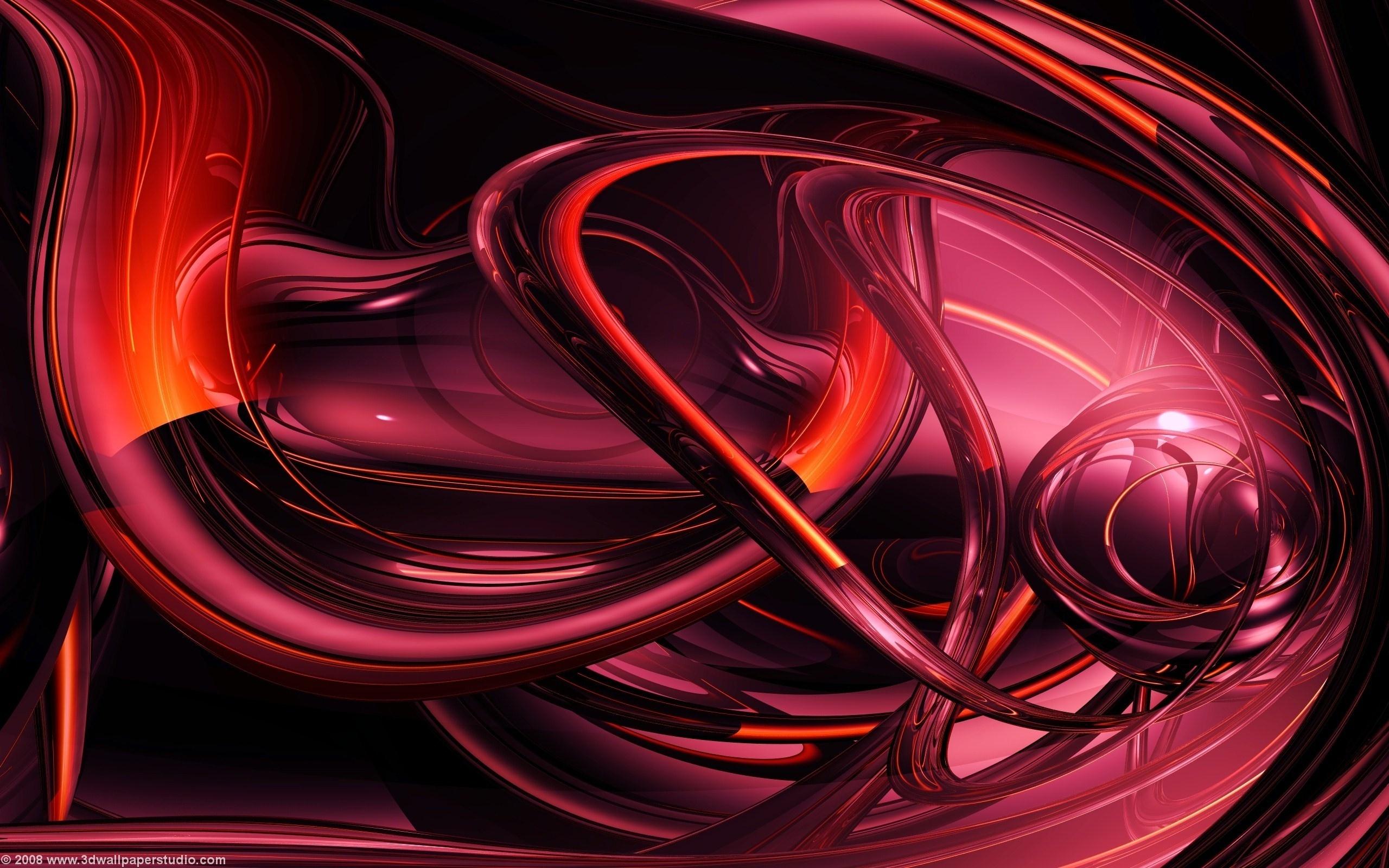 3D Red Abstract Wallpapers - Top Free 3D Red Abstract Backgrounds - WallpaperAccess