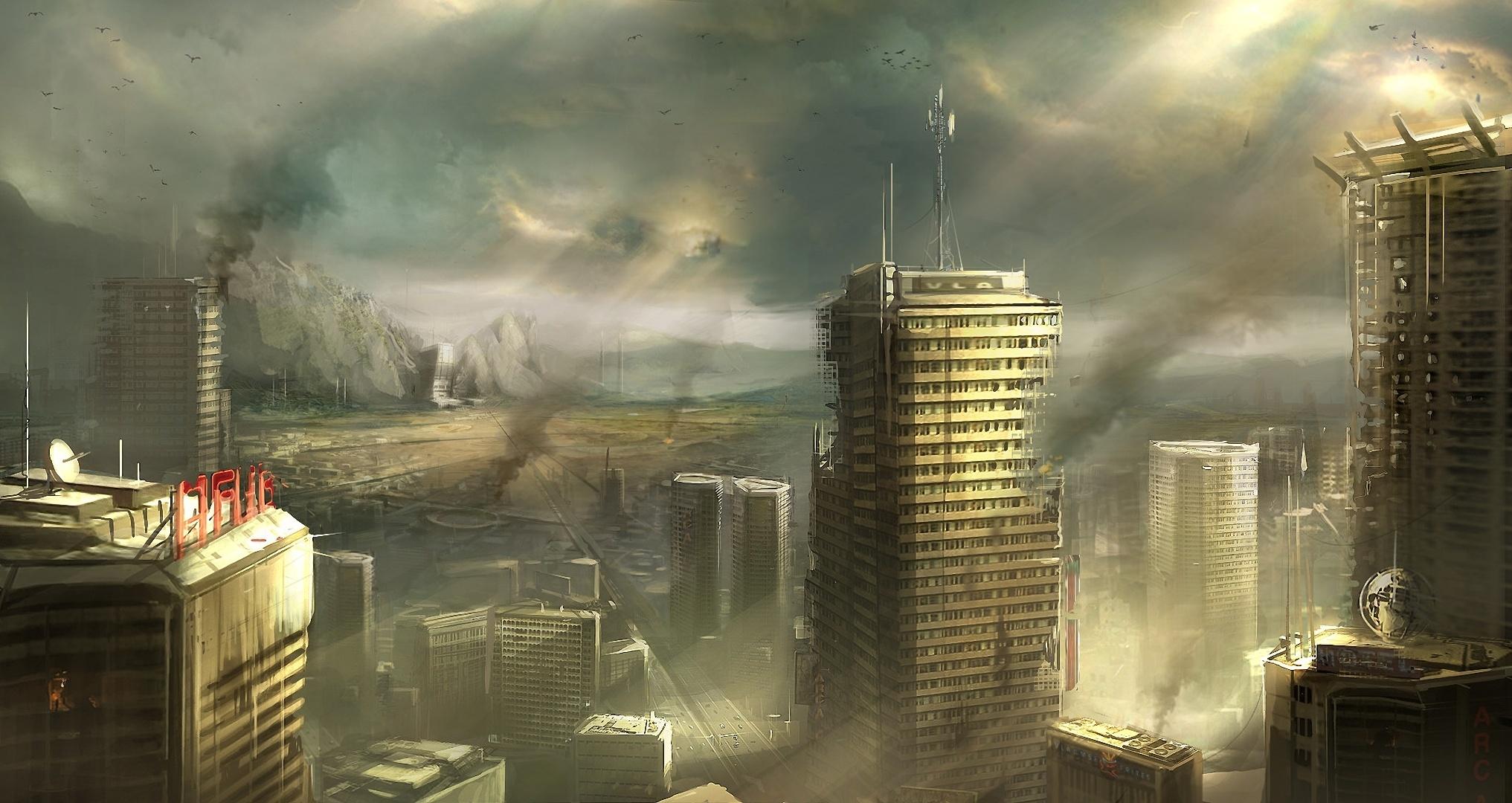 Zombie Apocalypse City Wallpapers - Top Free Zombie Apocalypse City ...