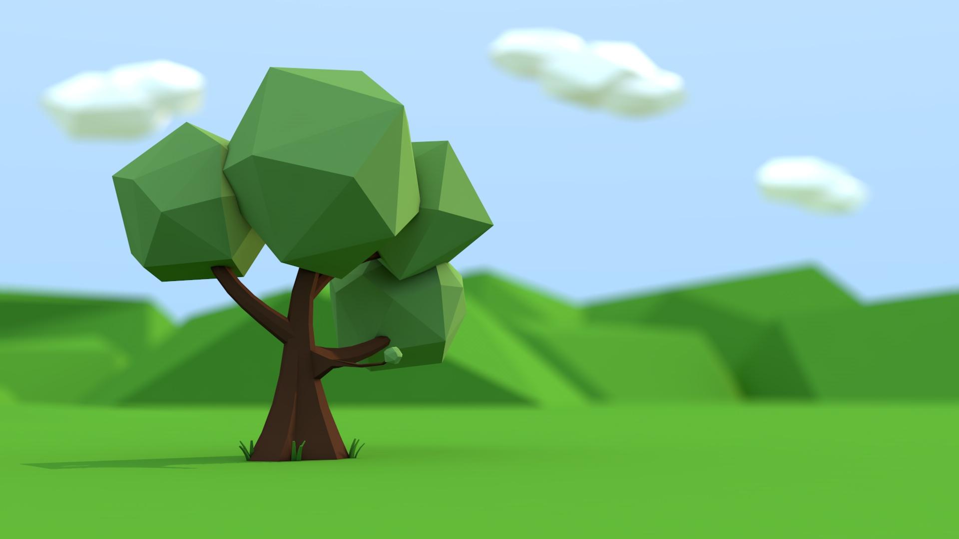 Low Poly Tree Wallpapers - Top Free Low Poly Tree Backgrounds ...