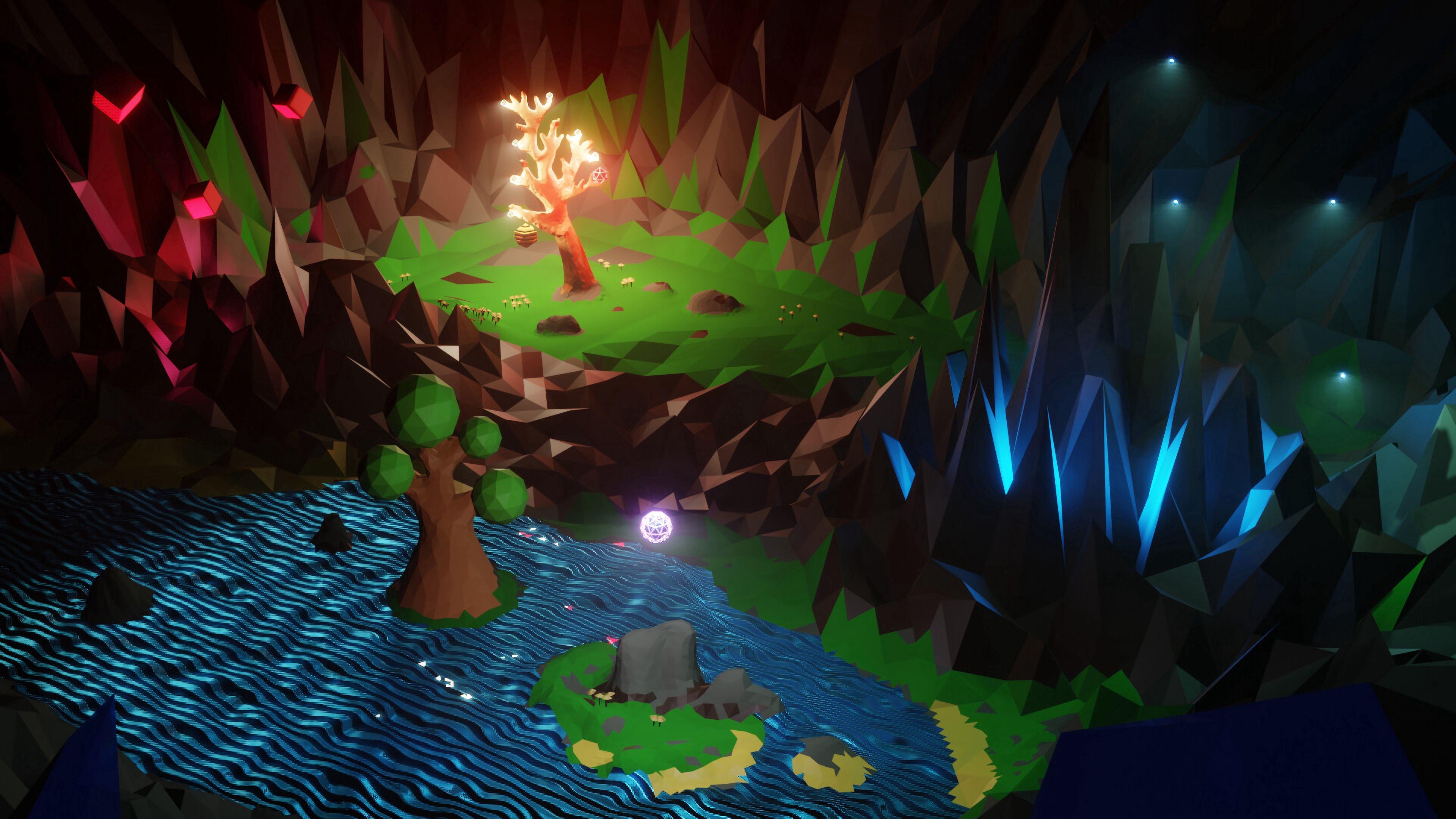 Low Poly Tree Wallpapers - Top Free Low Poly Tree Backgrounds ...