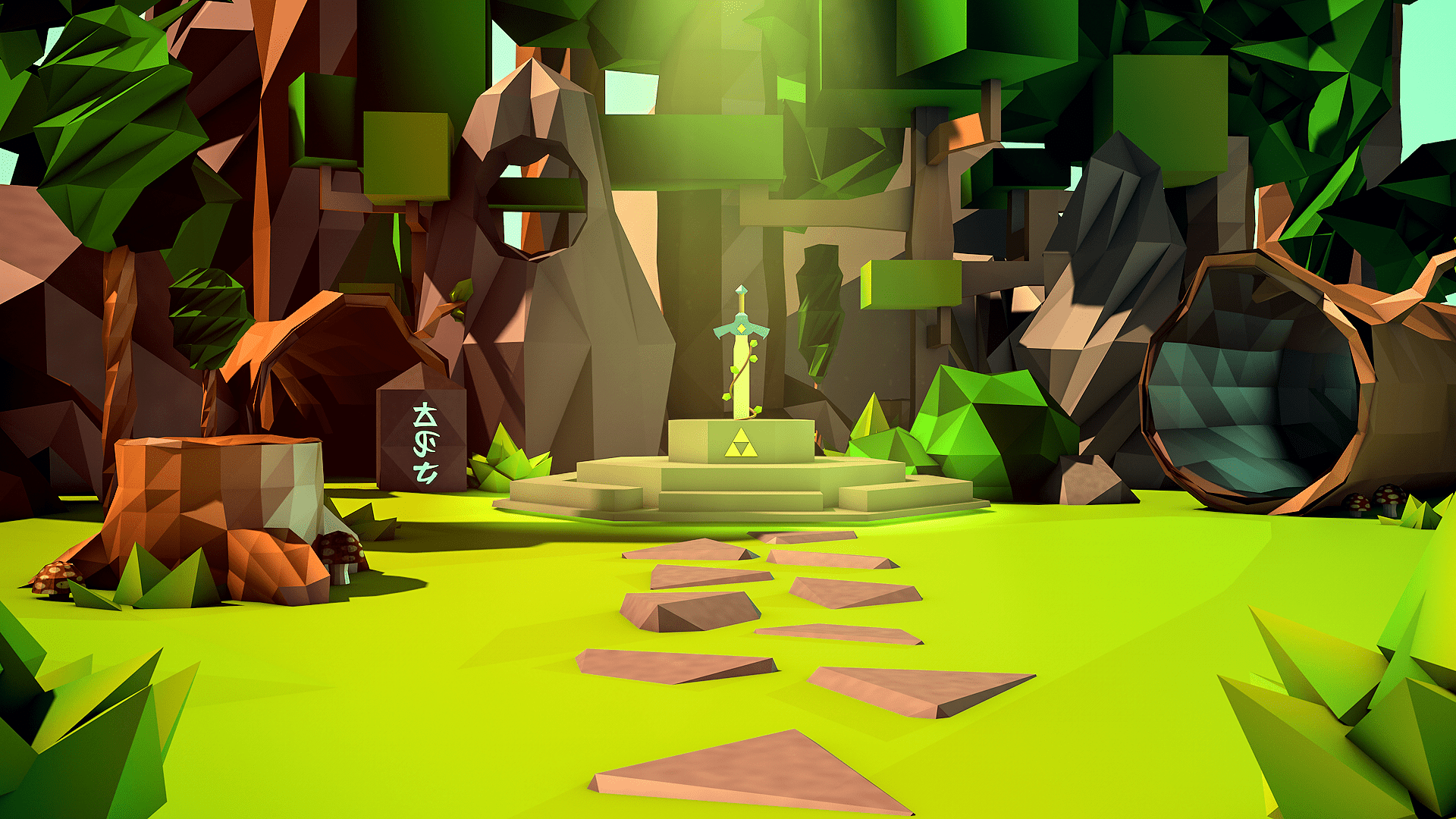 Low Poly Tree Wallpapers - Top Free Low Poly Tree Backgrounds ...