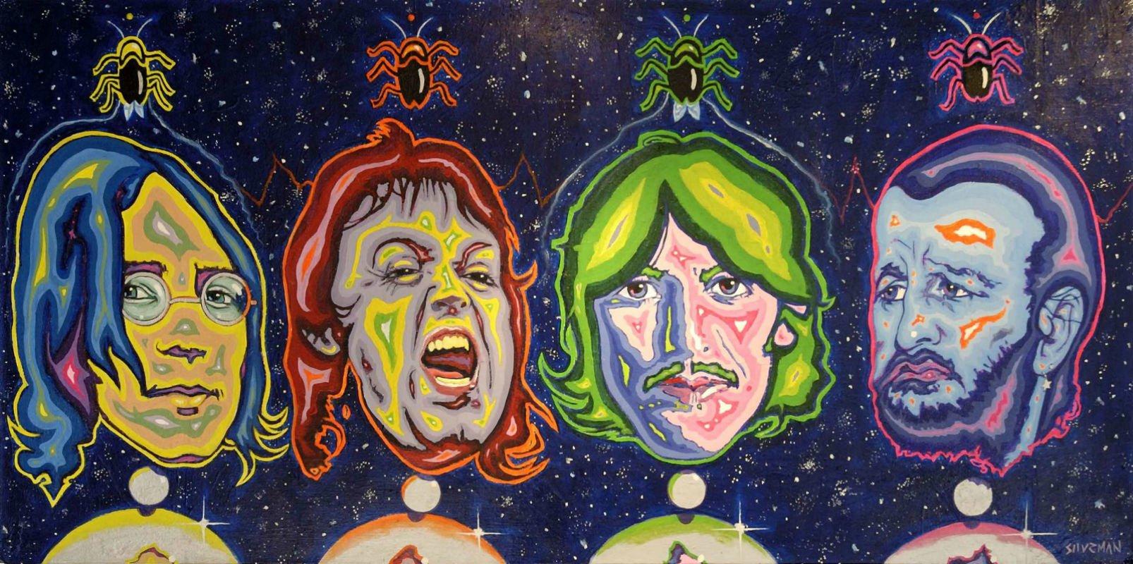 The Beatles Psychedelic Wallpapers - Top Free The Beatles Psychedelic ...