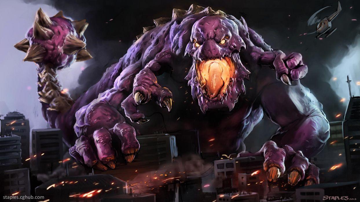 Monster Creature Wallpapers - Top Free Monster Creature Backgrounds ...