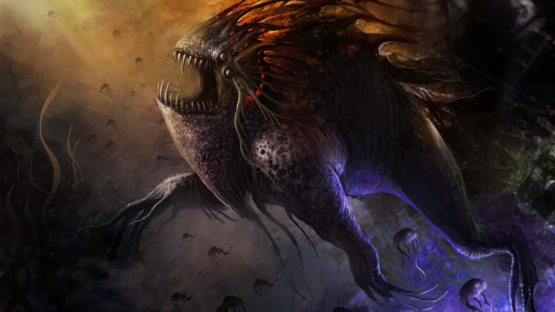 Monster Creature Wallpapers - Top Free Monster Creature Backgrounds ...