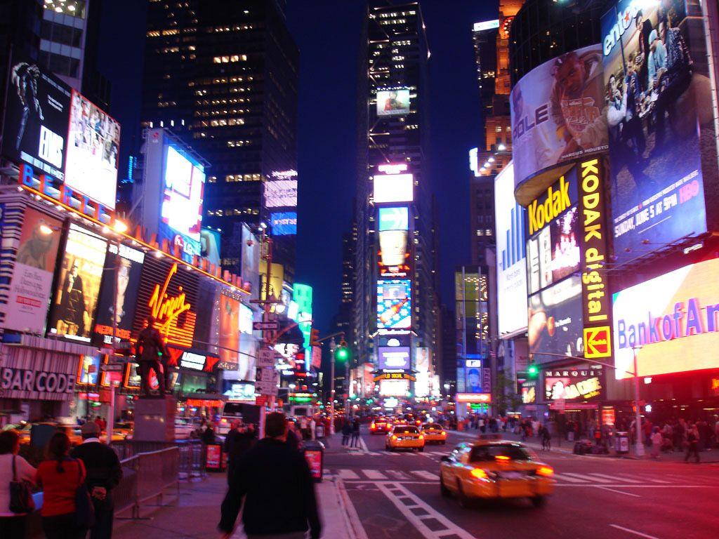 Times Square at Night Wallpapers - Top Free Times Square at Night ...