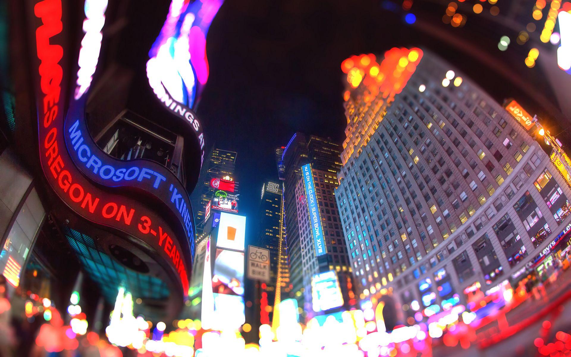 Times Square at Night Wallpapers - Top Free Times Square at Night ...