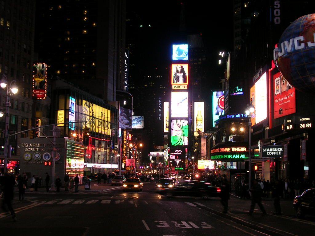 Times Square at Night Wallpapers - Top Free Times Square at Night ...