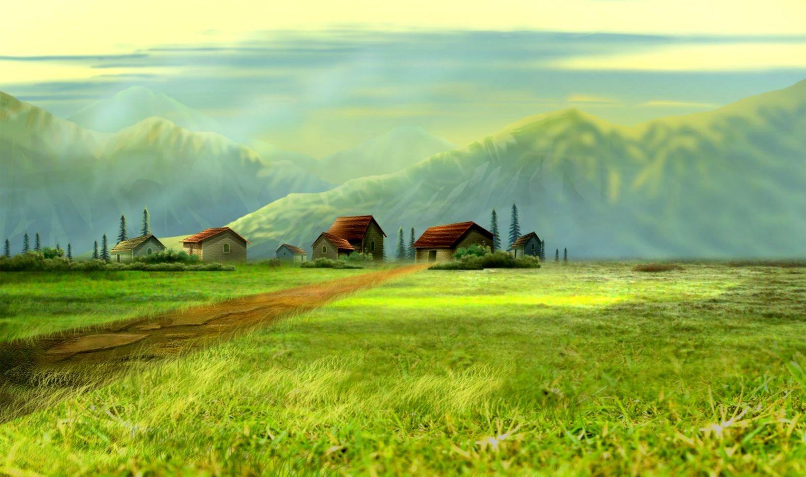 Village Nature Wallpapers - Top Free Village Nature Backgrounds ...