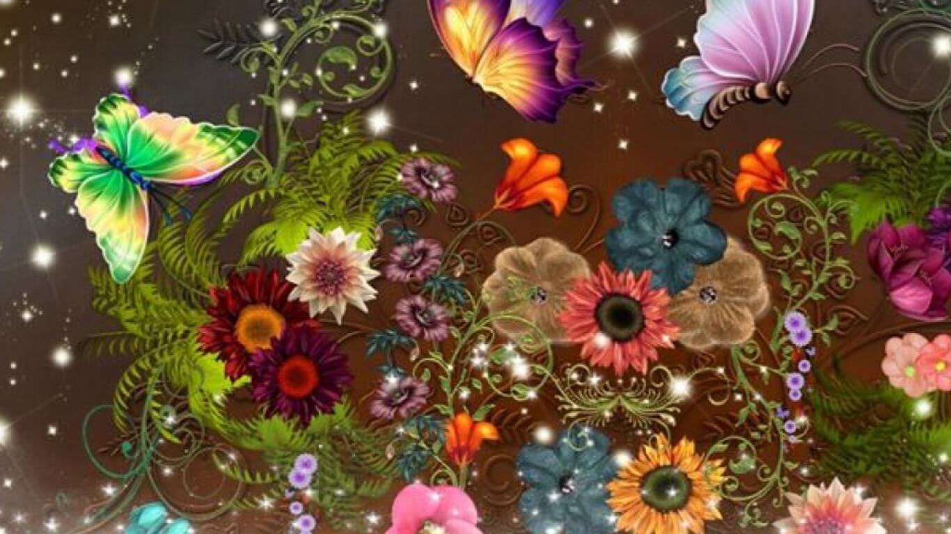 Butterfly Painting Wallpapers - Top Free Butterfly Painting Backgrounds ...