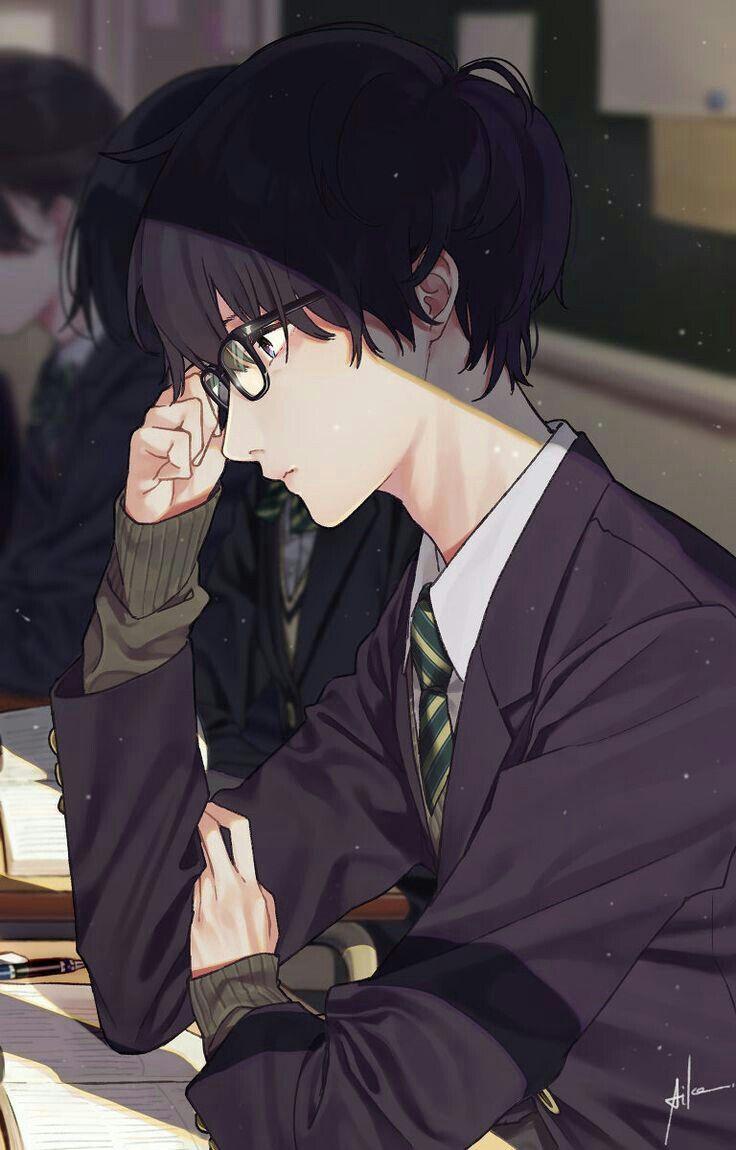 Anime Boy Glasses Wallpapers - Top Free Anime Boy Glasses Backgrounds ...