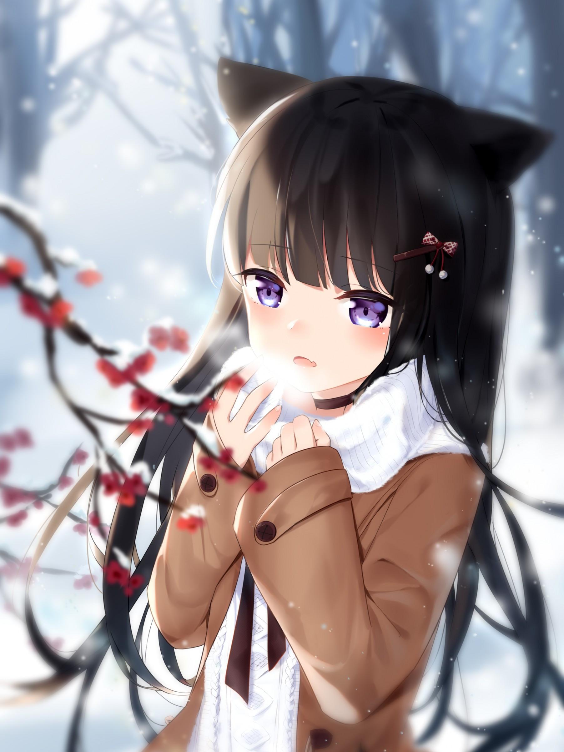 Cold Anime Girl Wallpapers - Top Free Cold Anime Girl Backgrounds ...