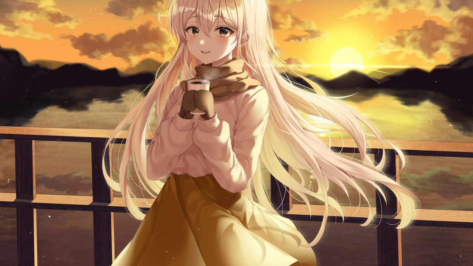 Cold Anime Girl Wallpapers - Top Free Cold Anime Girl Backgrounds ...