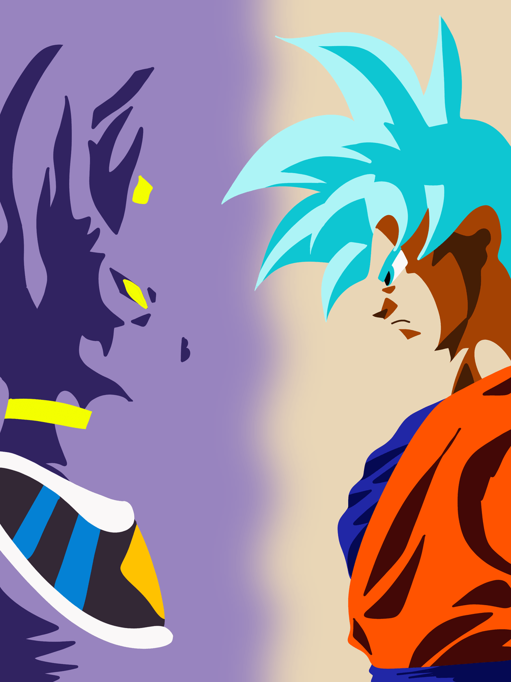 Goku vs Lord Beerus Wallpapers - Top Free Goku vs Lord Beerus ...