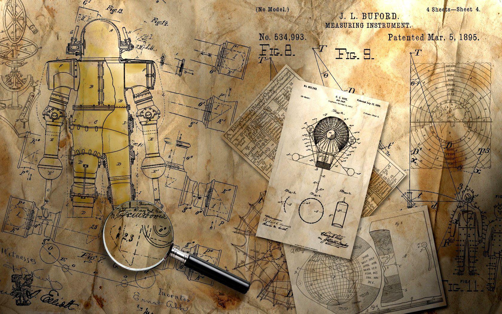 Steampunk Map Wallpapers - Top Free Steampunk Map Backgrounds ...
