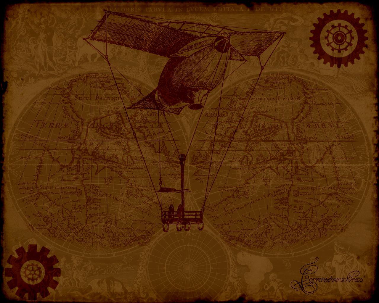 Steampunk Map Wallpapers - Top Free Steampunk Map Backgrounds ...